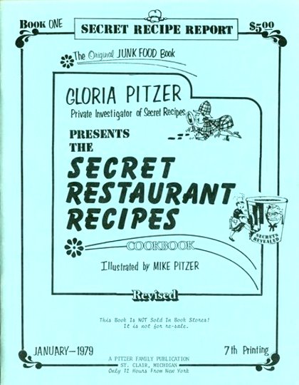 Secret Recipe Book