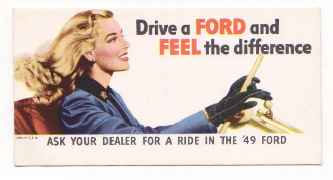 Drive a Ford and Feel the Difference : Ask Your Dealer for a Ride in ...