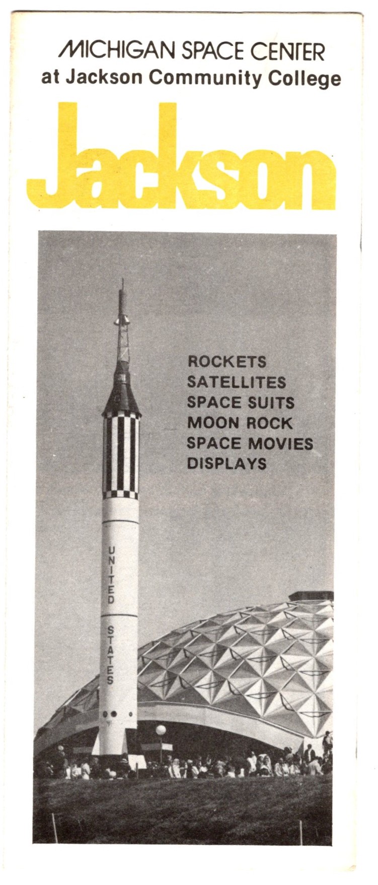Jackson Space Center : Michigan Space Center at Jackson Community College