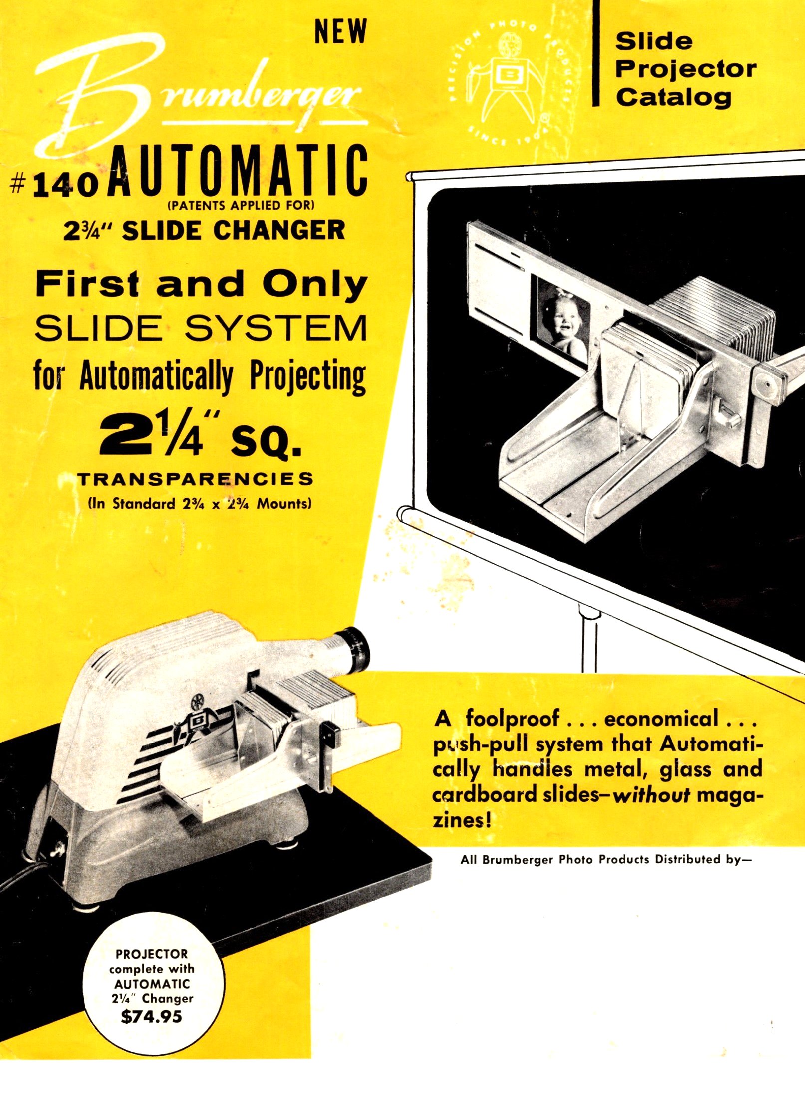 Brumberger Automatic Slide Changer : First and Only Slide System for ...